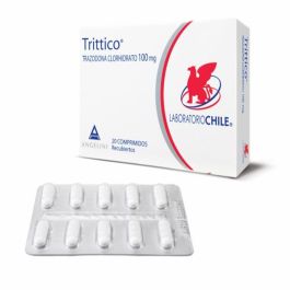 Trittico Trazodona Clorhidrato 100mg 20 Comprimidos Recubiertos