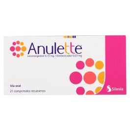 Anulette - 21 Comprimidos Recubiertos - Anticonceptivo Oral