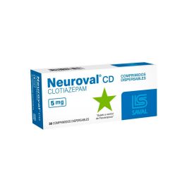 Neuroval Cd Clotiazepam 5Mg 30 Comprimidos Dispersables