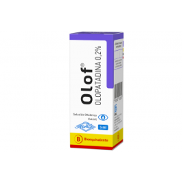 Olof - 0,2% Olopatadina - 5ml Solución Oftálmica