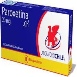Paroxetina Paroxetina Clorhidrato 20mg 30 Comprimidos Recubiertos