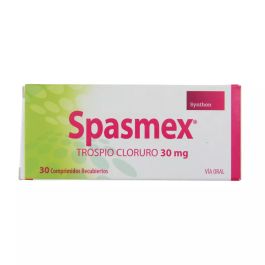 Spasmex - 30mg Trospio Cloruro - 30 Comprimidos Recubiertos