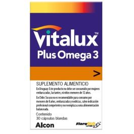Vitalux Plus Omega 3 - 30 Cápsulas Blandas | Novasalud