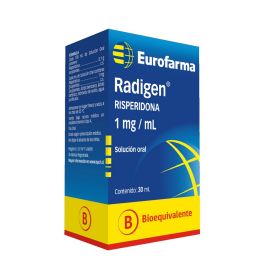 Radigen - 1mg/ml Risperidona - 15mg Solución Oral