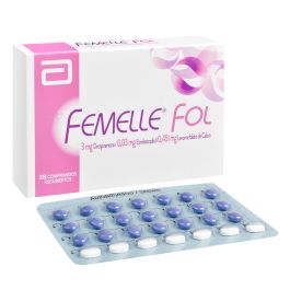 Femelle Fol - 28 Comprimidos Recubiertos - Anticonceptivo Oral