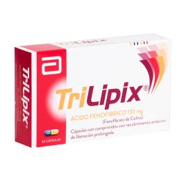 Trilipix 135 mg - Contro de la hiperlipemia mixta | Novasalud