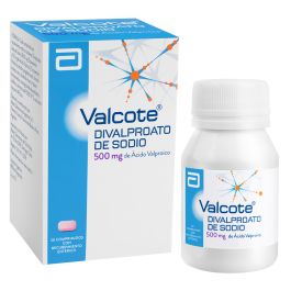 Valcote Divalproato de Sodio 500mg 20 Comprimidos Recubiertos