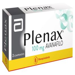 Plenax Avanafilo 100mg 2 Comprimidos